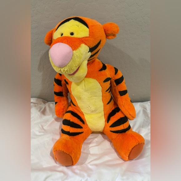 Disney | Toys | Disney Tigger Talking Tiger Plush Large Stuffed Animal ...